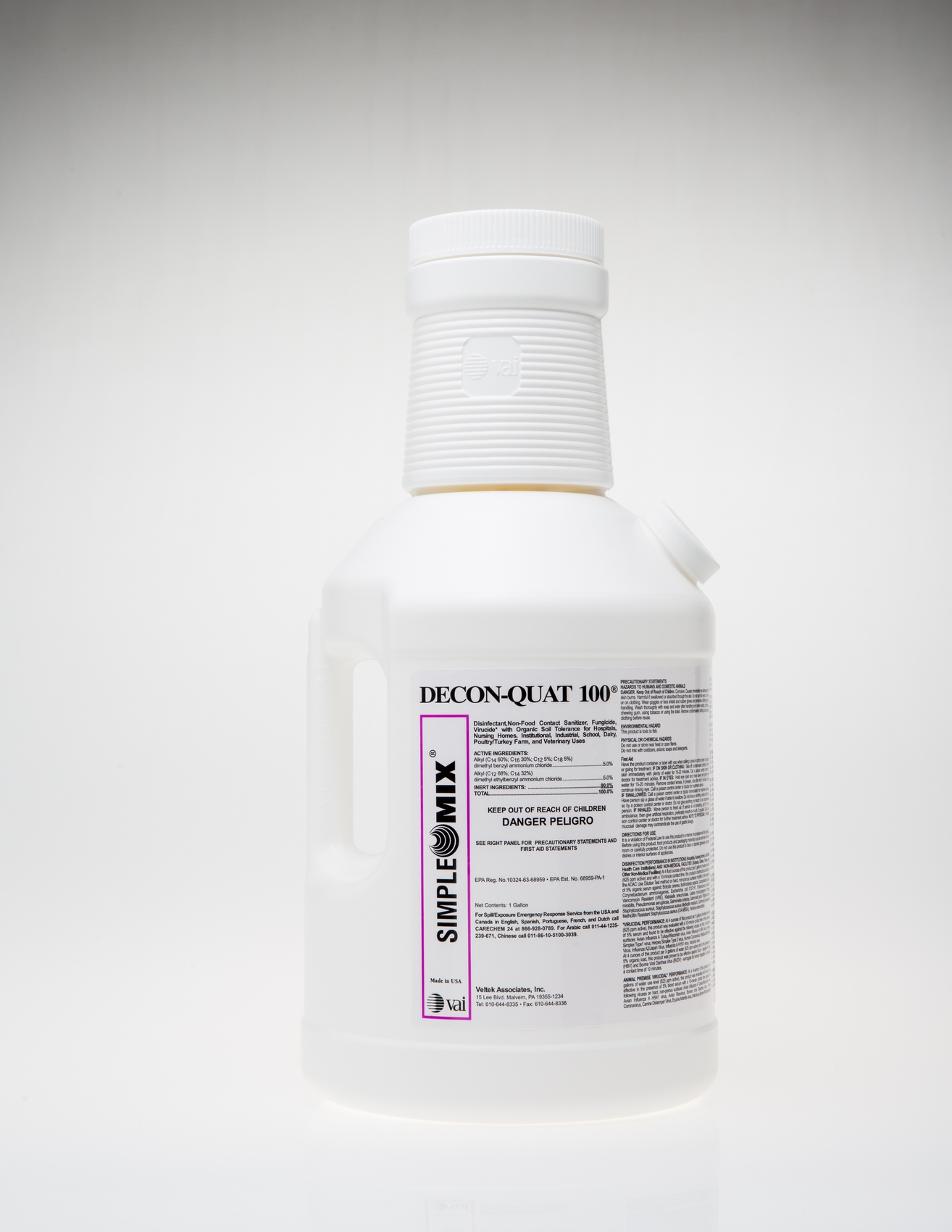 DECON-QUAT 100 Veltek Associates, Inc.