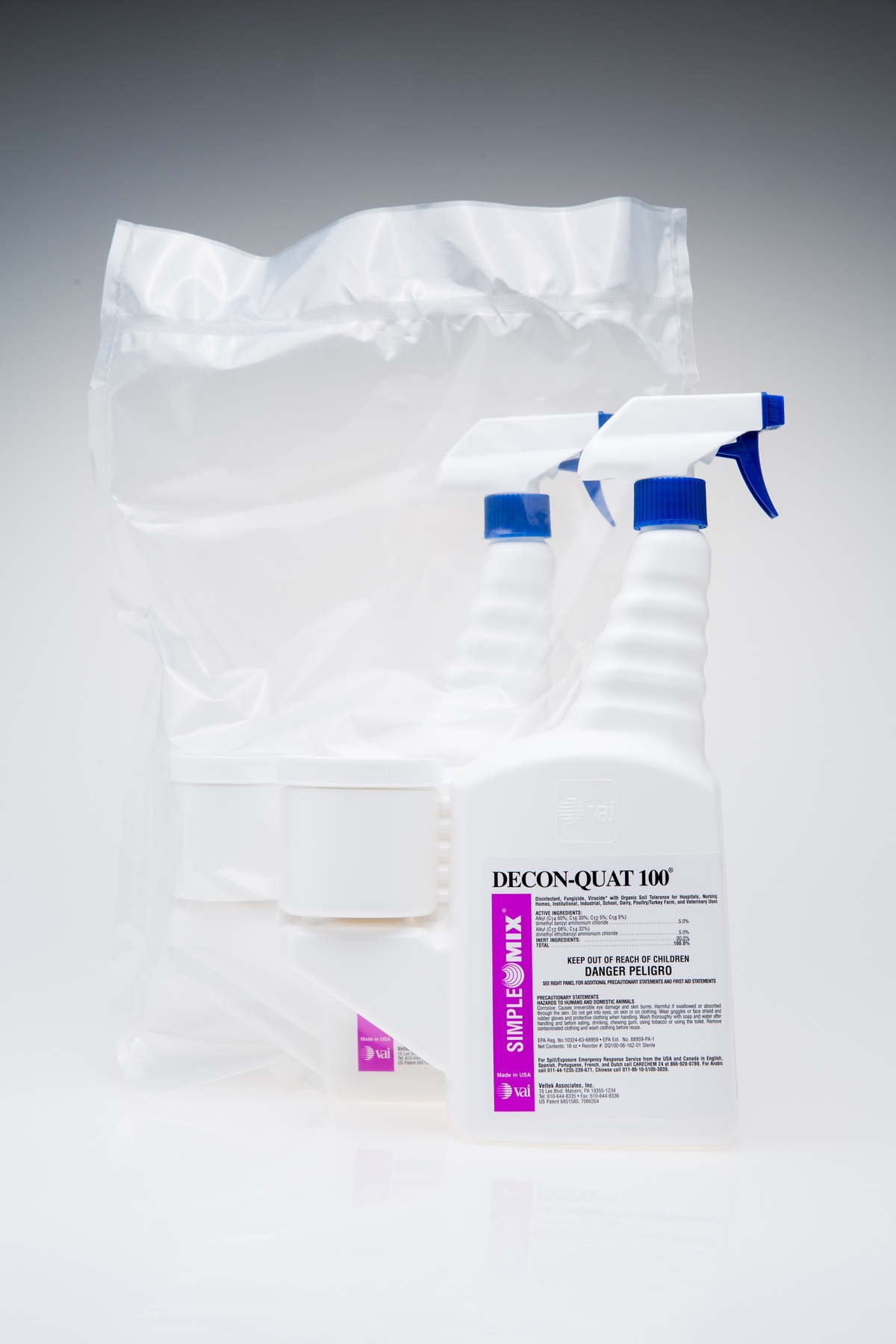 DECON-QUAT 100 Veltek Associates, Inc.