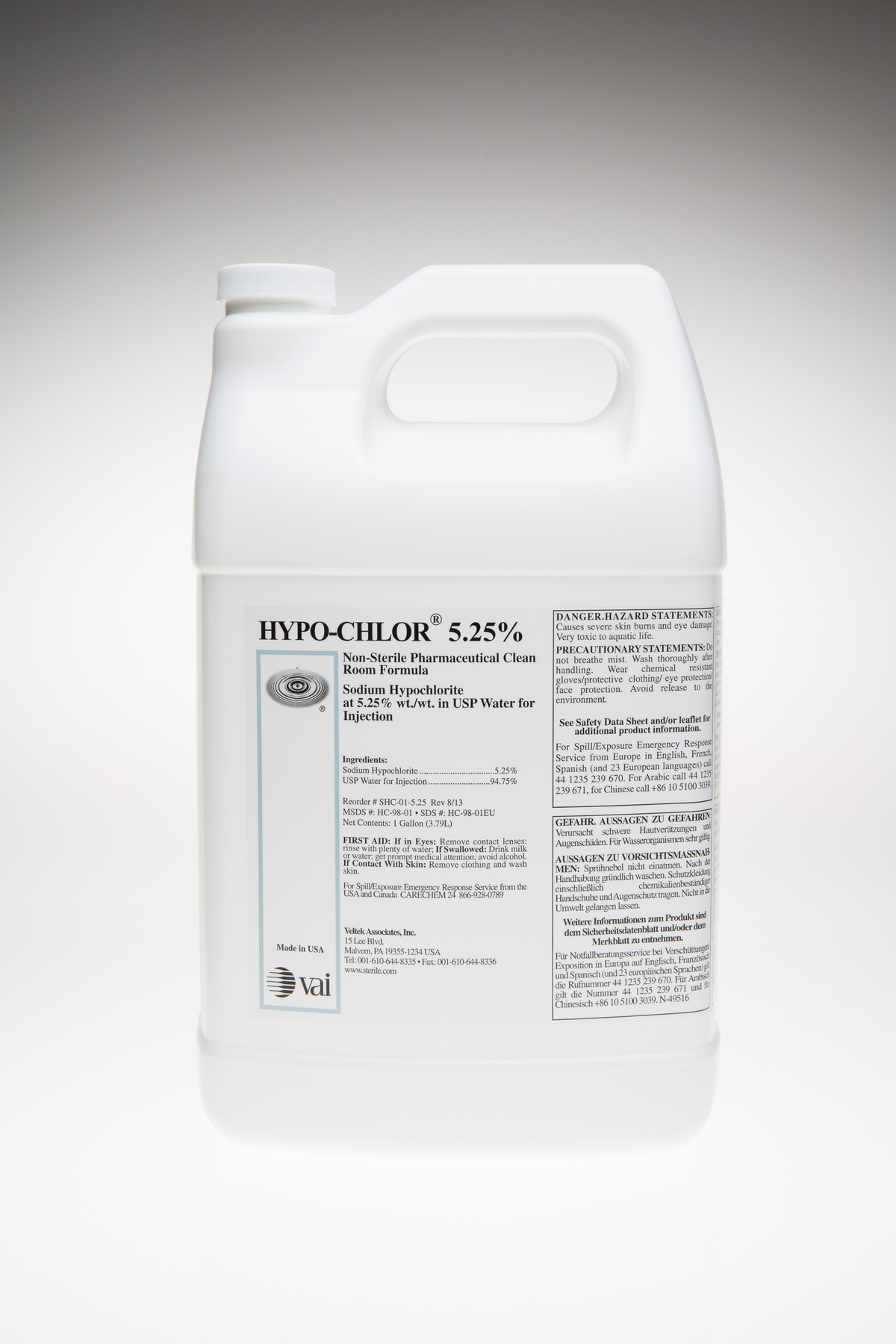 HYPO-CHLOR 5.25% Veltek Associates, Inc.