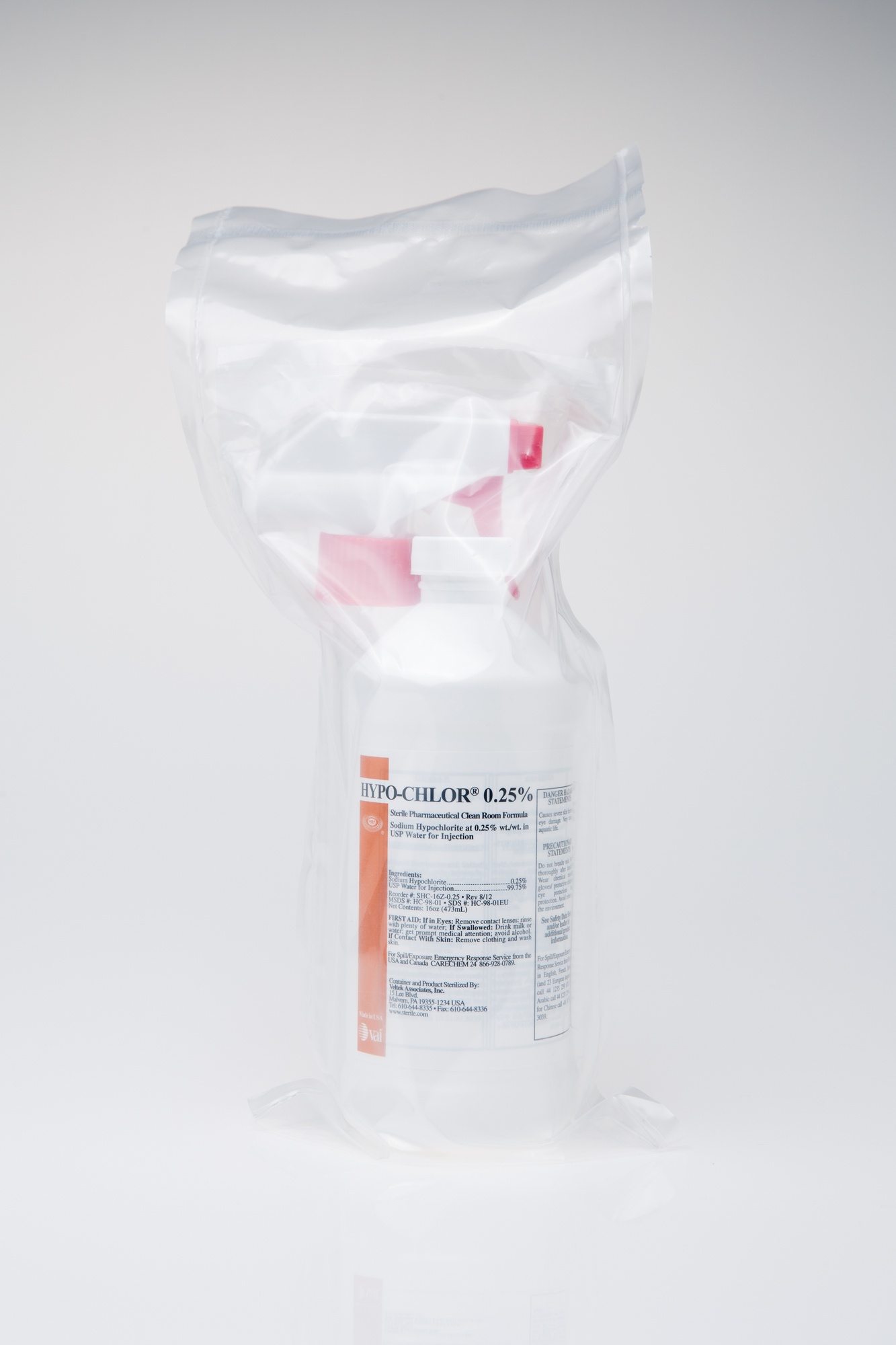 HYPO-CHLOR 0.25% Veltek Associates, Inc.