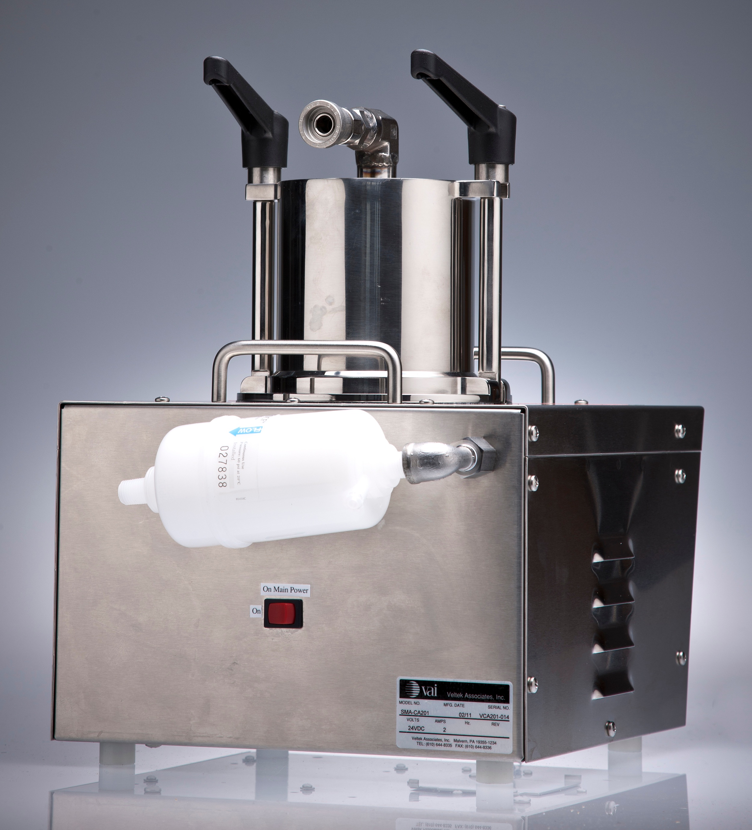 SMA Compressed Air/Gas Sampler Veltek Associates, Inc.